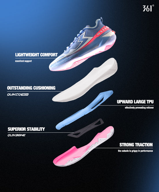 BIG3 5.0 Quick Pro "Reverse" Basketball Shoes – 361sport