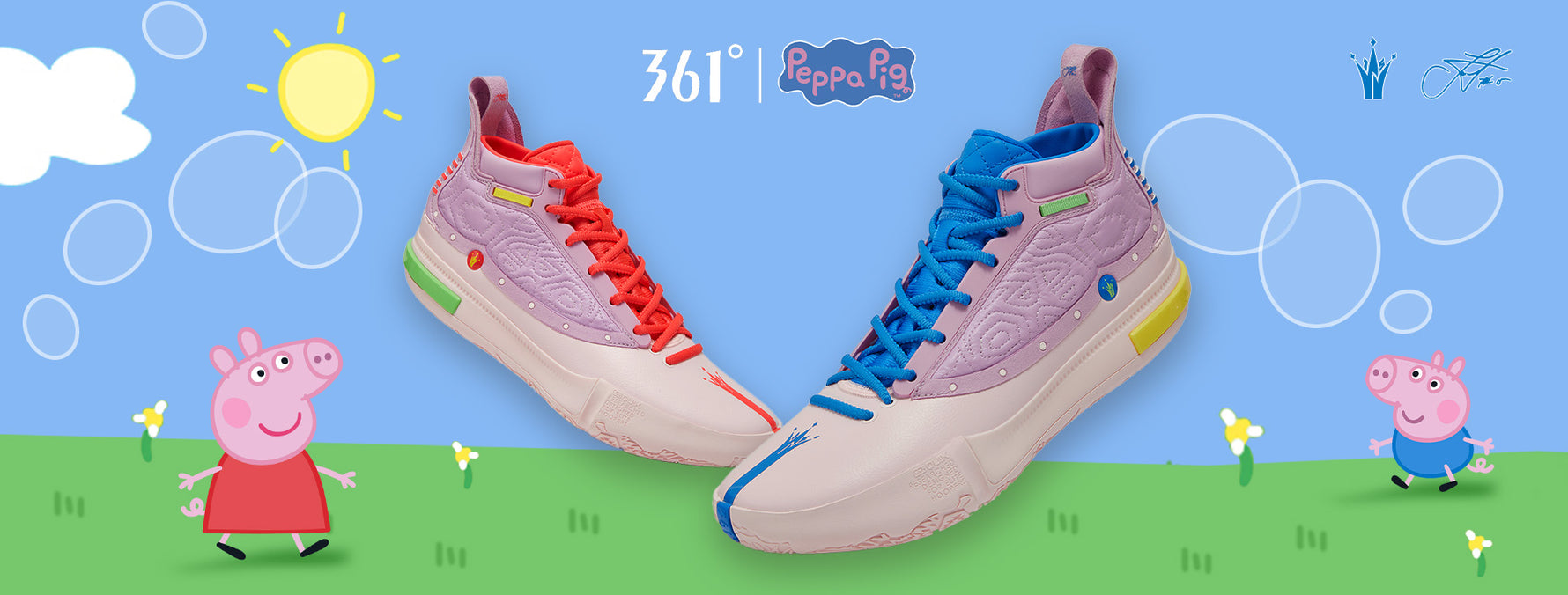 Joker 1 "Peppa Pig" Basketball Shoes – 361sport