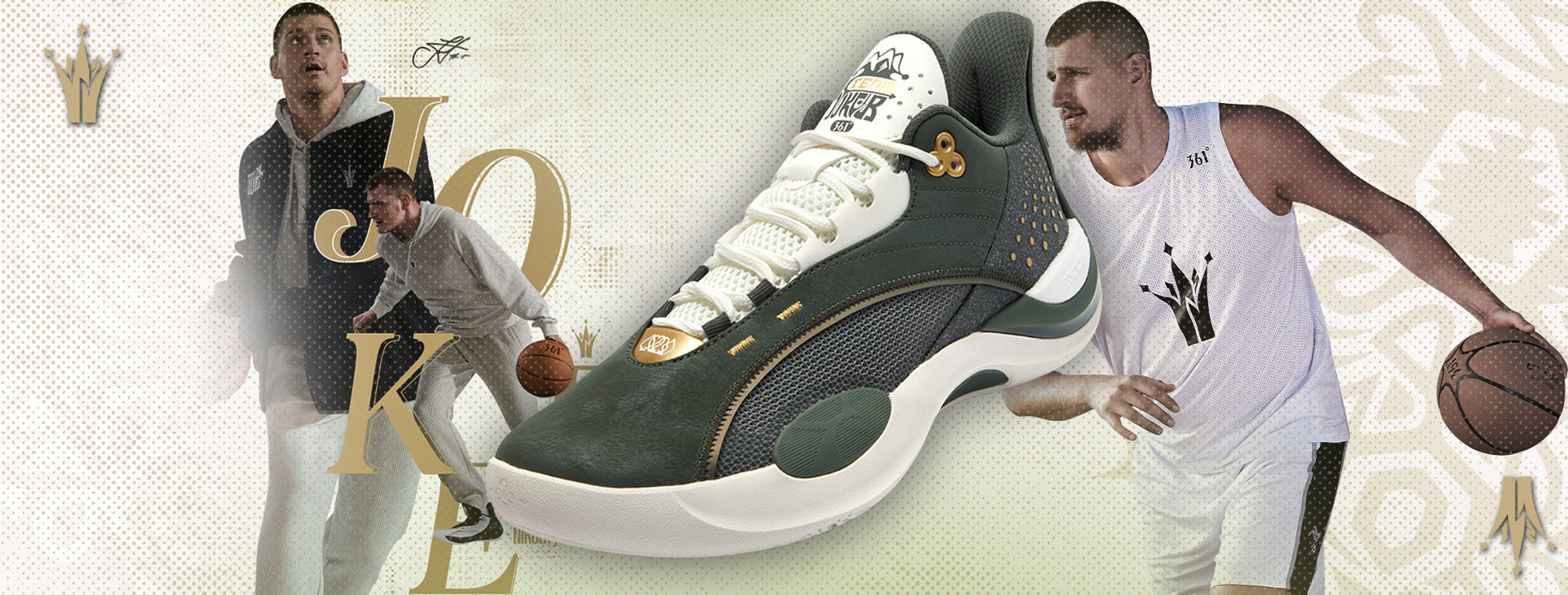 Nikola Jokić Team Joker "Anchor of time" Basketball Shoes – 361sport